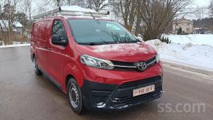 Красный Тойота Proace 2023 в Огре, объемом двигателя 1.50 л и пробегом 79 тыс. км за 10000 €, фото 9 на AUTOMOTO.COM.LV