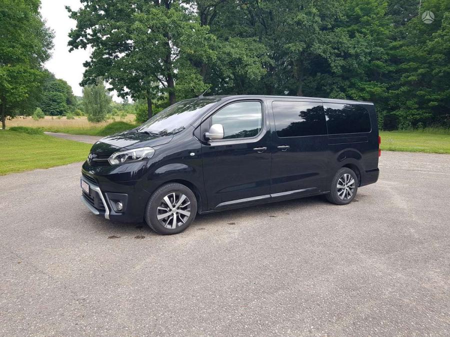 Melns Toyota proace-verso 2017 Viļņa, ar dzinēja tilpumu 2.00 L un nobraukumu 210 tūkst. km par 19800 €, foto 10 vietnē AUTOMOTO.COM.LV