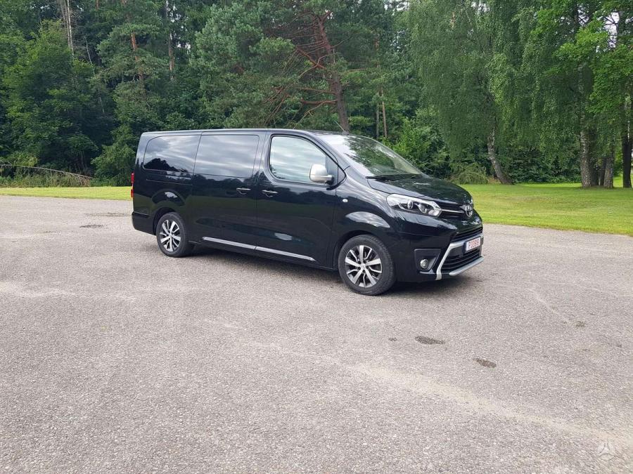 Melns Toyota proace-verso 2017 Viļņa, ar dzinēja tilpumu 2.00 L un nobraukumu 210 tūkst. km par 19800 €, foto 20 vietnē AUTOMOTO.COM.LV
