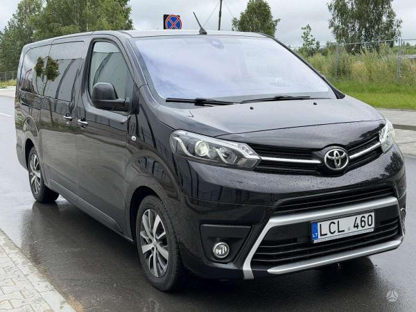 Melns Toyota proace-verso 2019 Viļņa, ar dzinēja tilpumu 2.00 L un nobraukumu 400 tūkst. km par 13900 €, foto 2 vietnē AUTOMOTO.COM.LV