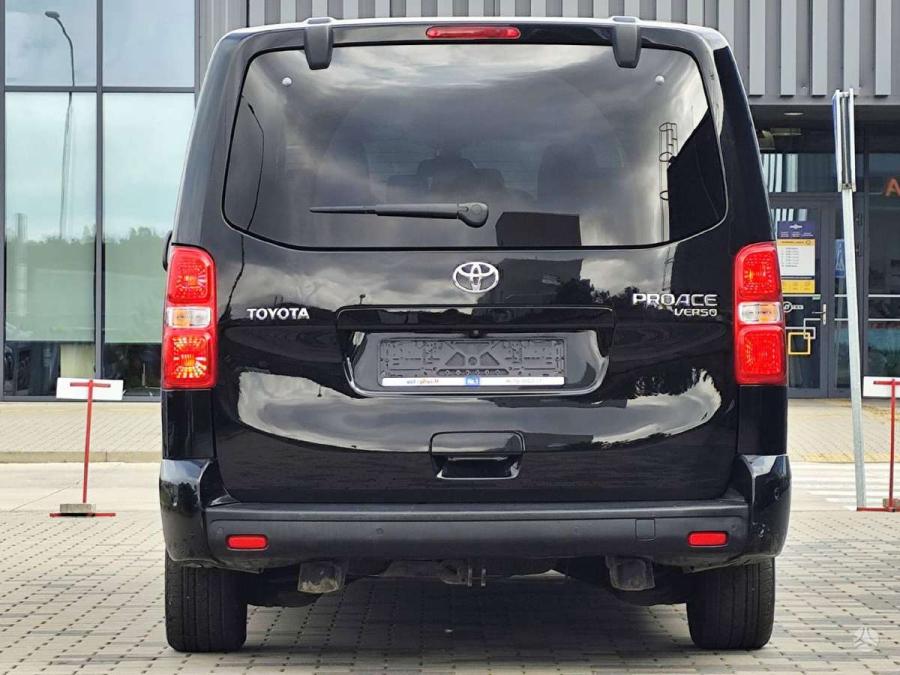 Melns Toyota proace-verso 2021 Šauļi, ar dzinēja tilpumu 2.00 L un nobraukumu 171 tūkst. km par 19990 €, foto 6 vietnē AUTOMOTO.COM.LV