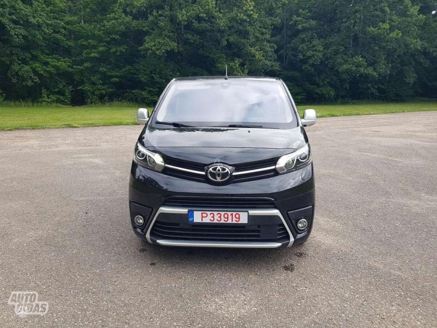 Черный Тойота Proace Verso 2017 в Вильнюс, объемом двигателя 2.00 л и пробегом 210 тыс. км за 19800 €, фото 9 на AUTOMOTO.COM.LV
