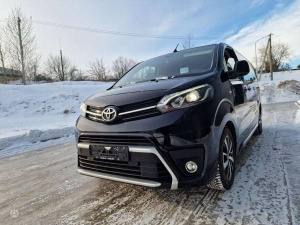 Melns Toyota proace-verso 2018 Viļņa, ar dzinēja tilpumu 2.00 L un nobraukumu 225 tūkst. km par 18999 €, foto 5 vietnē AUTOMOTO.COM.LV