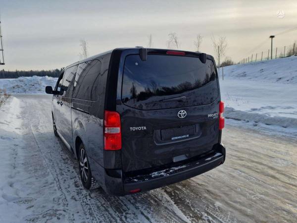 Melns Toyota proace-verso 2018 Viļņa, ar dzinēja tilpumu 2.00 L un nobraukumu 225 tūkst. km par 18999 €, foto 7 vietnē AUTOMOTO.COM.LV