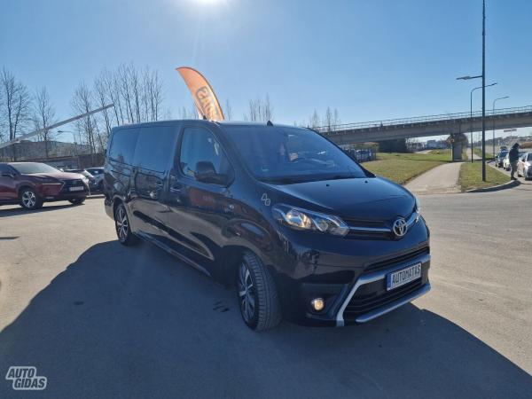 Melns Toyota proace-verso 2018 Kauņa, ar dzinēja tilpumu 2.00 L un nobraukumu 152 tūkst. km par 19500 €, foto 3 vietnē AUTOMOTO.COM.LV