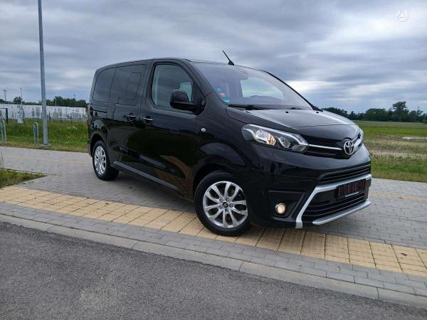 Melns Toyota proace-verso 2019 Marijampole, ar dzinēja tilpumu 2.00 L un nobraukumu 186 tūkst. km par 16450 €, foto 5 vietnē AUTOMOTO.COM.LV