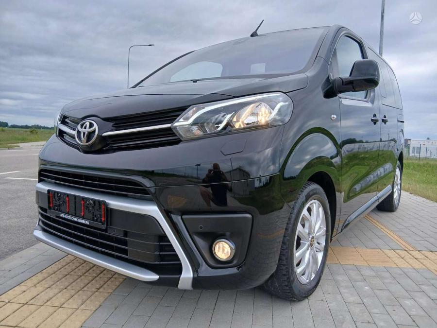 Черный Тойота Proace Verso 2019 в Мариямполе, объемом двигателя 2.00 л и пробегом 186 тыс. км за 16450 €, фото 19 на AUTOMOTO.COM.LV
