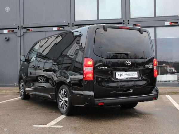 Melns Toyota proace-verso 2024 Viļņa, ar dzinēja tilpumu 2.00 L un nobraukumu 67 tūkst. km par 42999 €, foto 4 vietnē AUTOMOTO.COM.LV