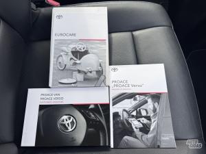Melns Toyota proace-verso 2024 Avižieniai, ar dzinēja tilpumu 2.00 L un nobraukumu 74 tūkst. km par 39950 €, foto 34 vietnē AUTOMOTO.COM.LV