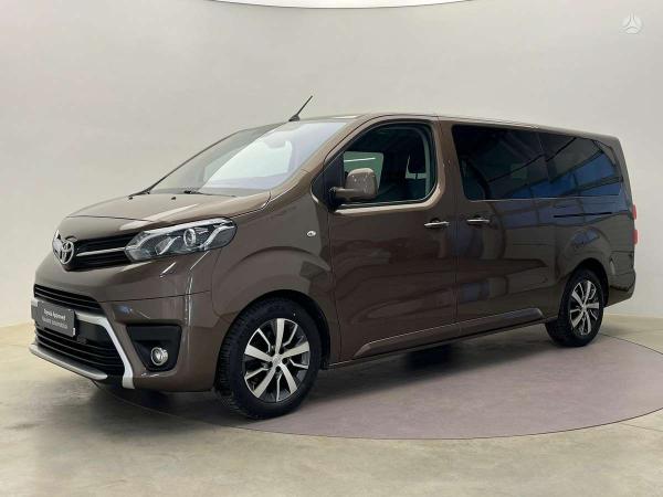 Brūns Toyota proace-verso 2021 Panevēža, ar dzinēja tilpumu 2.00 L un nobraukumu 145 tūkst. km par 30990 €, foto 1 vietnē AUTOMOTO.COM.LV