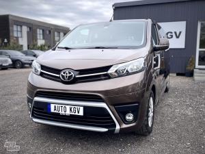 Brūns Toyota proace-verso 2018 Viļņa, ar dzinēja tilpumu 2.00 L un nobraukumu 114 tūkst. km par 19999 €, foto 2 vietnē AUTOMOTO.COM.LV