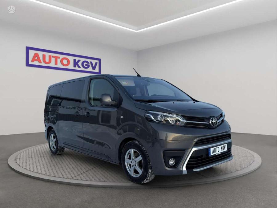 Pelēks Toyota proace-verso 2019 Kauņa, ar dzinēja tilpumu 2.00 L un nobraukumu 93 tūkst. km par 19999 €, foto 7 vietnē AUTOMOTO.COM.LV