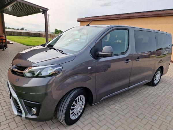 Pelēks Toyota proace-verso 2021 Mažeikiai, ar dzinēja tilpumu 2.00 L un nobraukumu 143 tūkst. km par 17350 €, foto 3 vietnē AUTOMOTO.COM.LV
