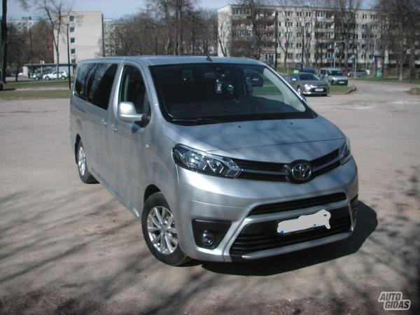 Pelēks Toyota proace-verso 2019 Viļņa, ar dzinēja tilpumu 2.00 L un nobraukumu 154 tūkst. km par 19990 €, foto 7 vietnē AUTOMOTO.COM.LV