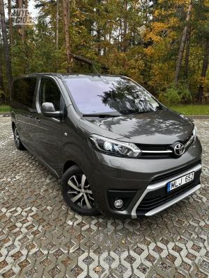 Grey Toyota proace-verso 2019 in Vilnius, with an engine capacity of 2.00 L and mileage of 260 thousand km for 20600 €, photo  on AUTOMOTO.COM.LV