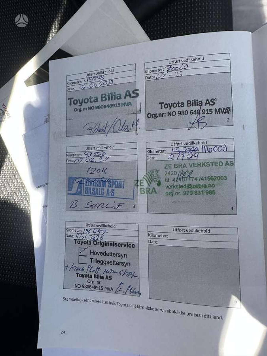 Белый Тойота Proace Verso 2019 в Тельшяй, объемом двигателя 1.50 л и пробегом 214 тыс. км за 14500 €, фото 23 на AUTOMOTO.COM.LV