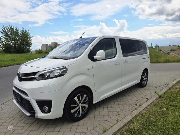 Balts Toyota proace-verso 2019 Panevēža, ar dzinēja tilpumu 2.00 L un nobraukumu 139 tūkst. km par 19360 €, foto 5 vietnē AUTOMOTO.COM.LV