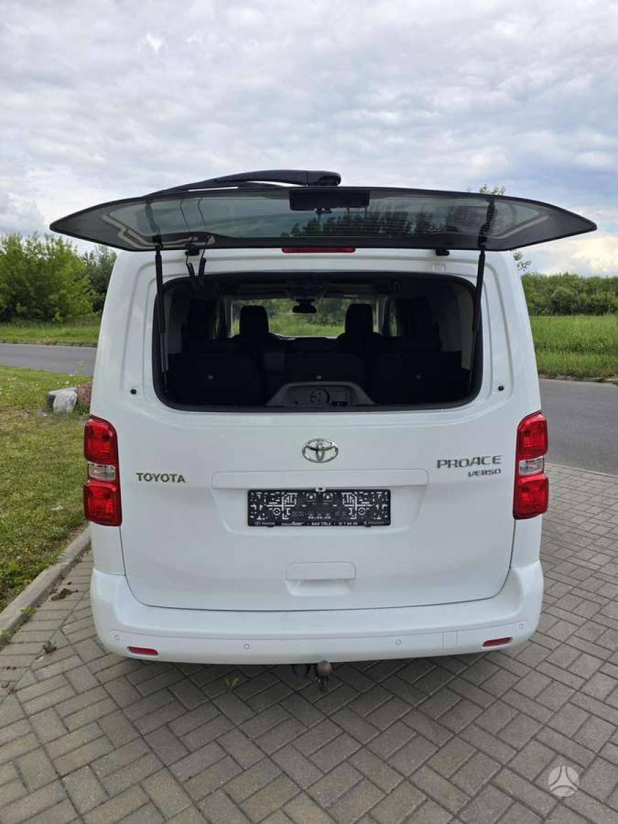 Balts Toyota proace-verso 2019 Panevēža, ar dzinēja tilpumu 2.00 L un nobraukumu 139 tūkst. km par 19360 €, foto 12 vietnē AUTOMOTO.COM.LV