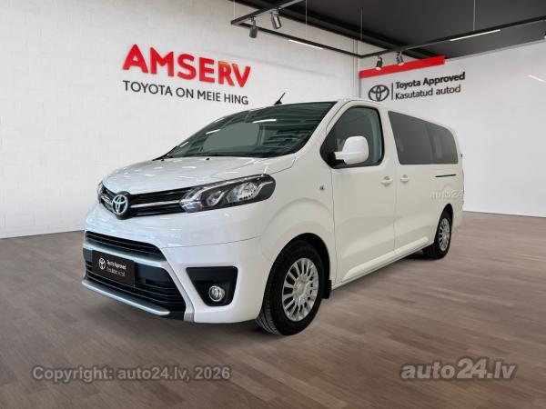 White Toyota Proace 2022 in Parnu, with an engine capacity of 2.00 L and mileage of 146 thousand km for 27490 €, photo 1 on AUTOMOTO.COM.LV
