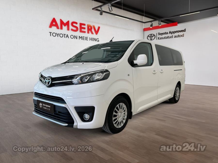 White Toyota Proace 2022 in Parnu, with an engine capacity of 2.00 L and mileage of 146 thousand km for 27490 €, photo 1 on AUTOMOTO.COM.LV