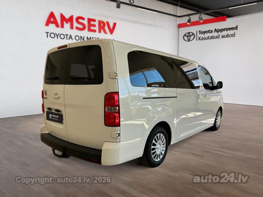 White Toyota Proace 2022 in Parnu, with an engine capacity of 2.00 L and mileage of 146 thousand km for 27490 €, photo 3 on AUTOMOTO.COM.LV