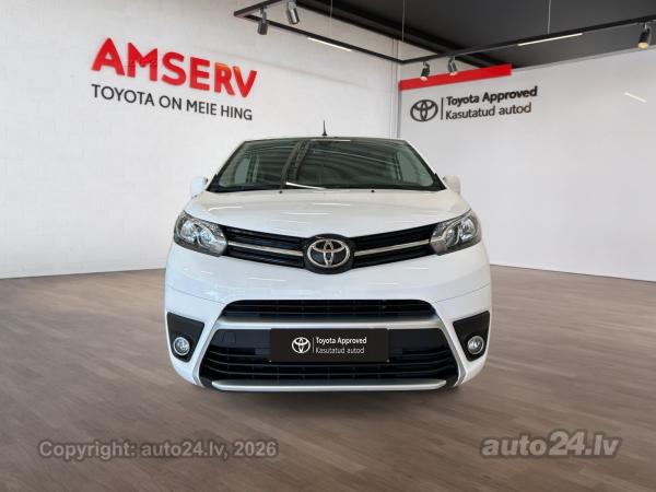 White Toyota Proace 2022 in Parnu, with an engine capacity of 2.00 L and mileage of 146 thousand km for 27490 €, photo 5 on AUTOMOTO.COM.LV