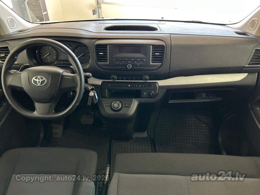 White Toyota Proace 2022 in Parnu, with an engine capacity of 2.00 L and mileage of 146 thousand km for 27490 €, photo 9 on AUTOMOTO.COM.LV