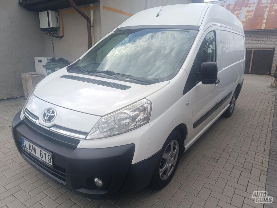 White Toyota Proace 2015 in Kaunas, with an engine capacity of 2.00 L and mileage of 162 thousand km for 4000 €, photo 4 on AUTOMOTO.COM.LV
