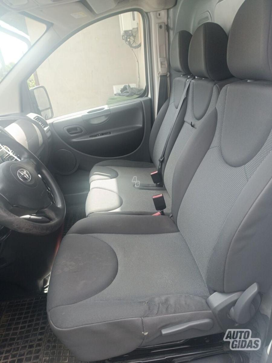 White Toyota Proace 2015 in Kaunas, with an engine capacity of 2.00 L and mileage of 162 thousand km for 4000 €, photo 10 on AUTOMOTO.COM.LV
