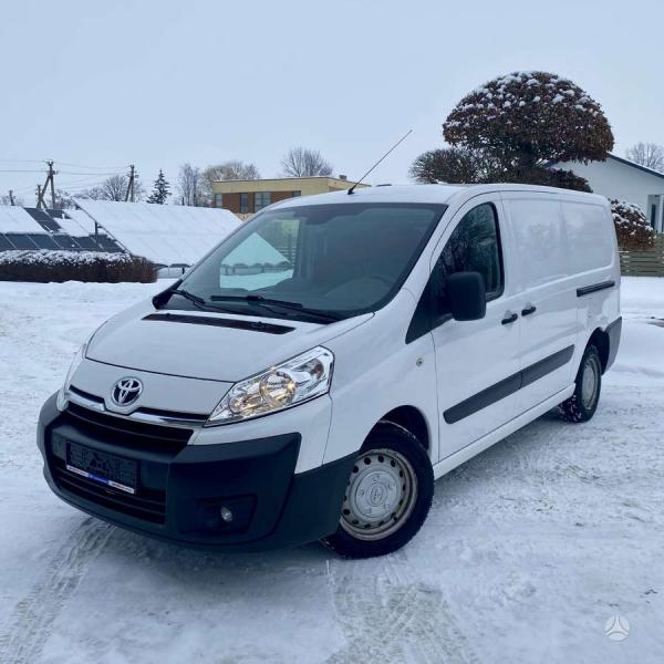 Balts Toyota Proace 2016 Marijampole, ar dzinēja tilpumu 2.00 L un nobraukumu 195 tūkst. km par 6474 €, foto 1 vietnē AUTOMOTO.COM.LV