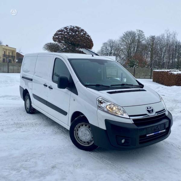Balts Toyota Proace 2016 Marijampole, ar dzinēja tilpumu 2.00 L un nobraukumu 195 tūkst. km par 6474 €, foto 3 vietnē AUTOMOTO.COM.LV