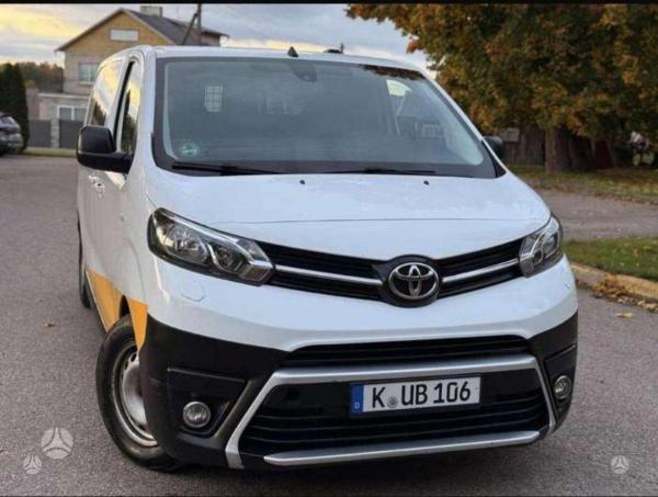 Balts Toyota Proace 2017 Raseiniai, ar dzinēja tilpumu 1.60 L un nobraukumu 240 tūkst. km par 8150 €, foto 1 vietnē AUTOMOTO.COM.LV