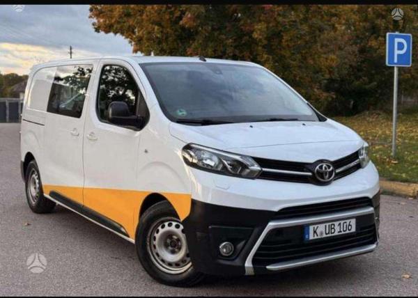 Balts Toyota Proace 2017 Raseiniai, ar dzinēja tilpumu 1.60 L un nobraukumu 240 tūkst. km par 8150 €, foto 2 vietnē AUTOMOTO.COM.LV