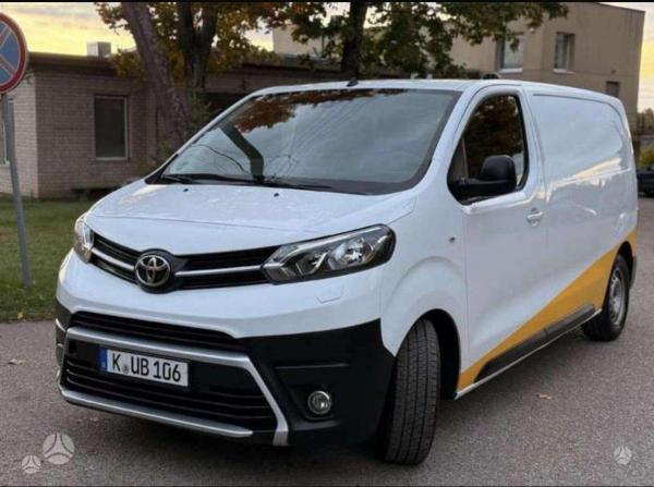 Balts Toyota Proace 2017 Raseiniai, ar dzinēja tilpumu 1.60 L un nobraukumu 240 tūkst. km par 8150 €, foto 3 vietnē AUTOMOTO.COM.LV