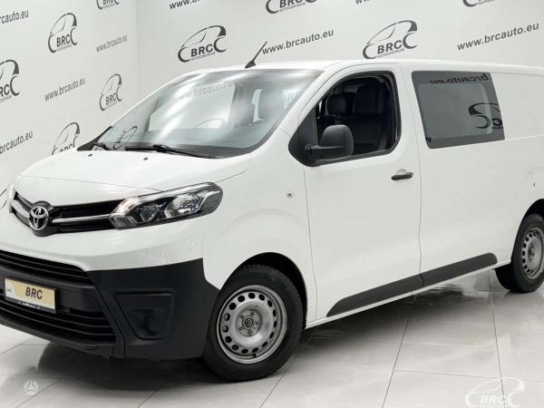 Balts Toyota Proace 2017 Viļņa, ar dzinēja tilpumu 2.00 L un nobraukumu 118 tūkst. km par 10500 €, foto 1 vietnē AUTOMOTO.COM.LV