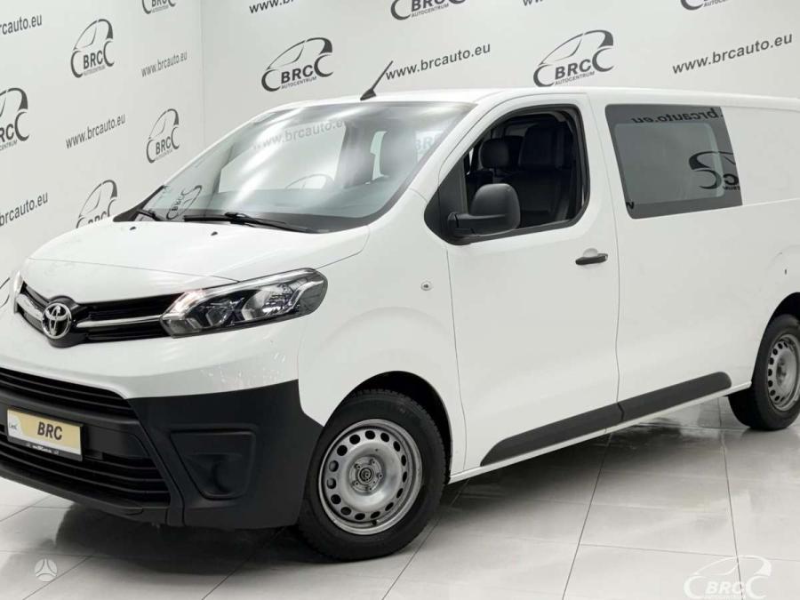 Balts Toyota Proace 2017 Viļņa, ar dzinēja tilpumu 2.00 L un nobraukumu 118 tūkst. km par 10500 €, foto 1 vietnē AUTOMOTO.COM.LV