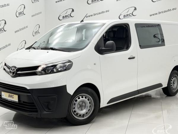 White Toyota Proace 2017 in Avizieniai, with an engine capacity of 2.00 L and mileage of 118 thousand km for 10500 €, photo 1 on AUTOMOTO.COM.LV