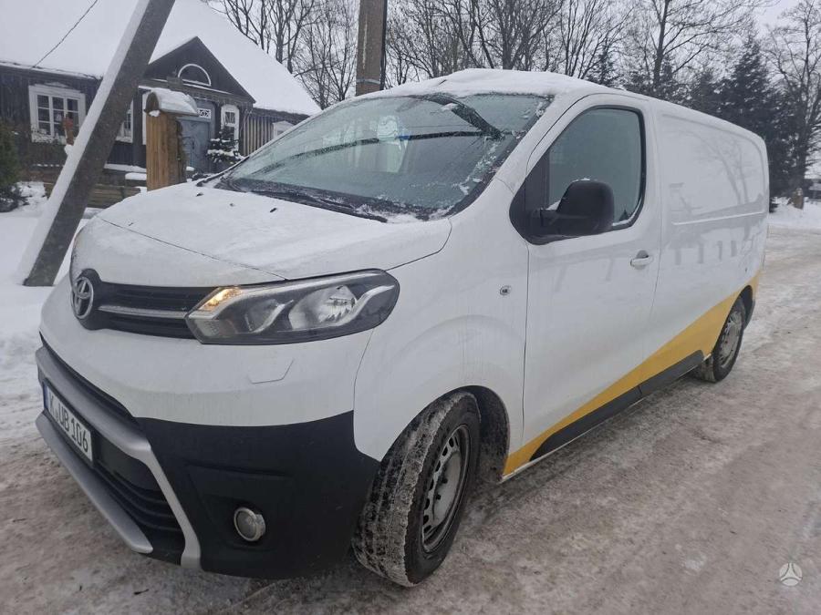 Balts Toyota Proace 2017 Raseiniai, ar dzinēja tilpumu 1.60 L un nobraukumu 239 tūkst. km par 8150 €, foto 2 vietnē AUTOMOTO.COM.LV