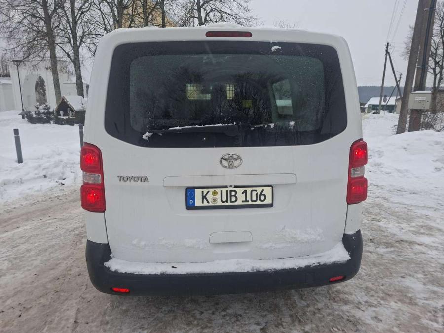 Balts Toyota Proace 2017 Raseiniai, ar dzinēja tilpumu 1.60 L un nobraukumu 239 tūkst. km par 8150 €, foto 3 vietnē AUTOMOTO.COM.LV