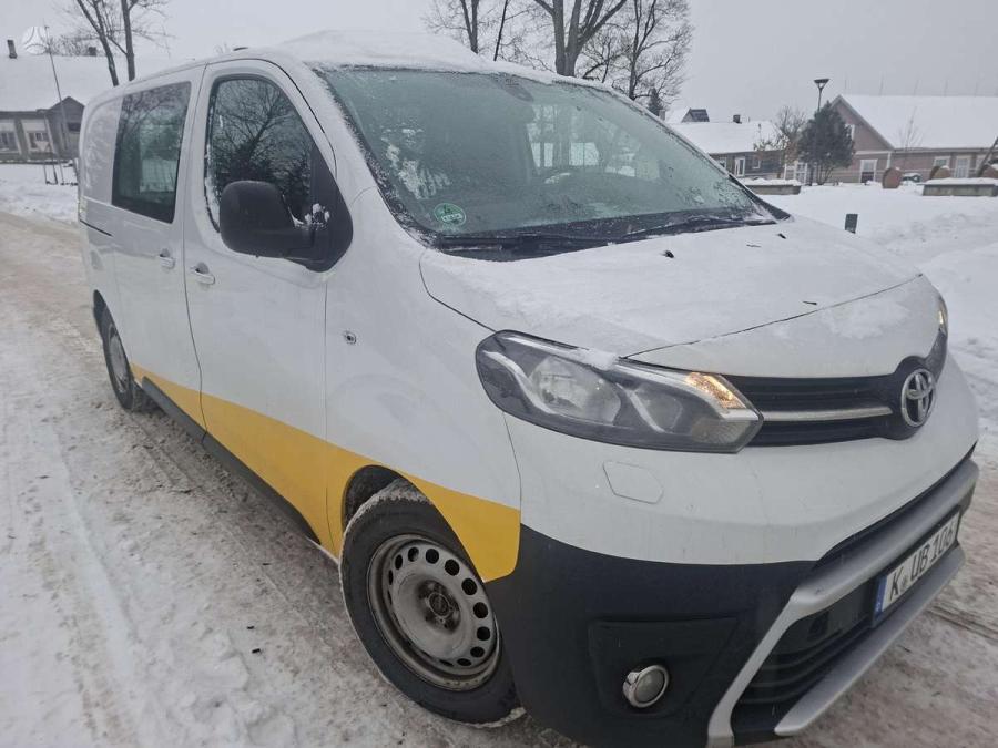 Balts Toyota Proace 2017 Raseiniai, ar dzinēja tilpumu 1.60 L un nobraukumu 239 tūkst. km par 8150 €, foto 6 vietnē AUTOMOTO.COM.LV