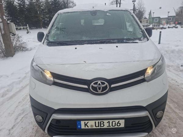 Balts Toyota Proace 2017 Raseiniai, ar dzinēja tilpumu 1.60 L un nobraukumu 239 tūkst. km par 8150 €, foto 10 vietnē AUTOMOTO.COM.LV