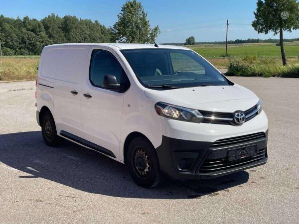 White Toyota Proace 2018 in Ukmerge, with an engine capacity of 1.56 L and mileage of 179 thousand km for 6500 €, photo 3 on AUTOMOTO.COM.LV