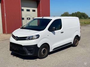 White Toyota Proace 2018 in Ukmerge, with an engine capacity of 1.56 L and mileage of 179 thousand km for 6500 €, photo  on AUTOMOTO.COM.LV