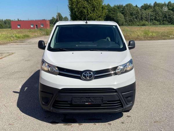 White Toyota Proace 2018 in Ukmerge, with an engine capacity of 1.56 L and mileage of 179 thousand km for 6500 €, photo 2 on AUTOMOTO.COM.LV