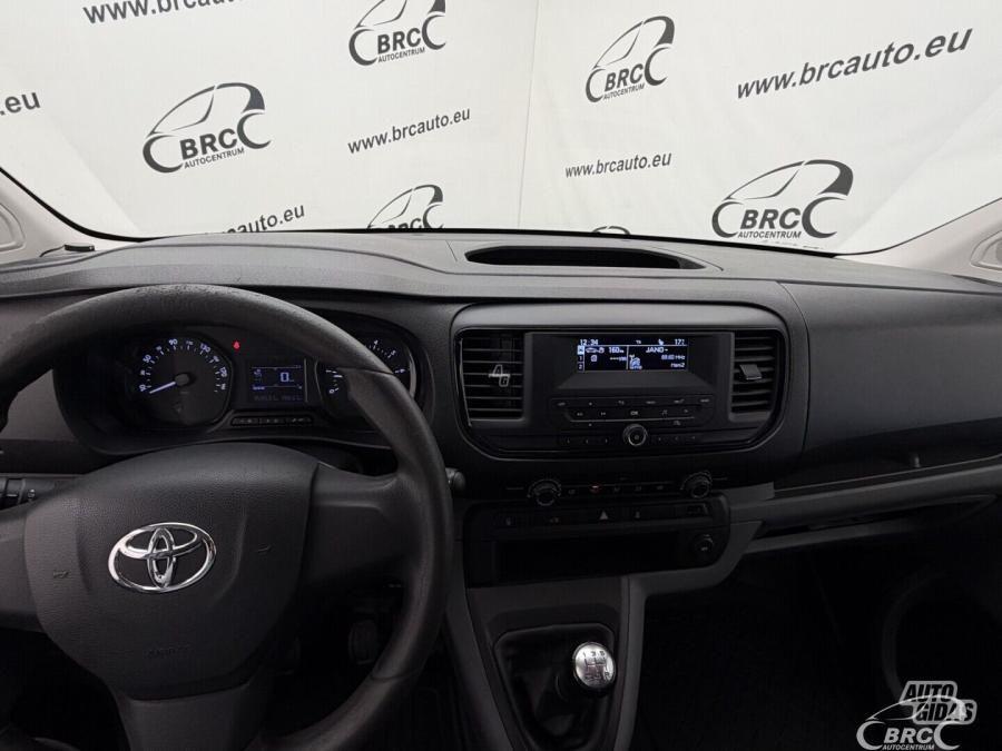 Белый Тойота Proace 2018 в Авиженяй, объемом двигателя 1.60 л и пробегом 160 тыс. км за 8900 €, фото 4 на AUTOMOTO.COM.LV