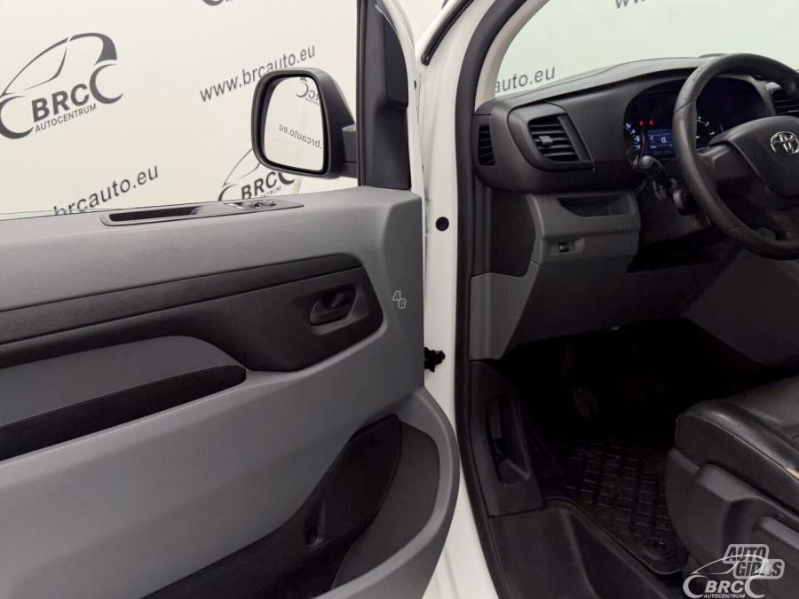 Белый Тойота Proace 2018 в Авиженяй, объемом двигателя 1.60 л и пробегом 160 тыс. км за 8900 €, фото 18 на AUTOMOTO.COM.LV