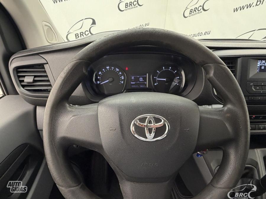 Белый Тойота Proace 2018 в Авиженяй, объемом двигателя 1.60 л и пробегом 160 тыс. км за 8900 €, фото 24 на AUTOMOTO.COM.LV