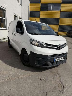 Balts Toyota Proace 2018 Kauņa, ar dzinēja tilpumu 1.56 L un nobraukumu 300 tūkst. km par 5990 €, foto  vietnē AUTOMOTO.COM.LV
