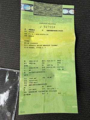 Белый Тойота Proace 2018 в Каунас, объемом двигателя 1.56 л и пробегом 300 тыс. км за 5990 €, фото 8 на AUTOMOTO.COM.LV