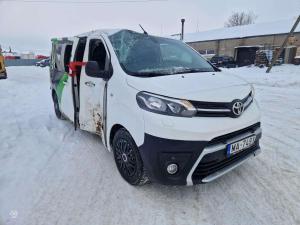 White Toyota Proace 2019 in Kaunas, with an engine capacity of 2.00 L and mileage of 278 thousand km for 5929 €, photo  on AUTOMOTO.COM.LV